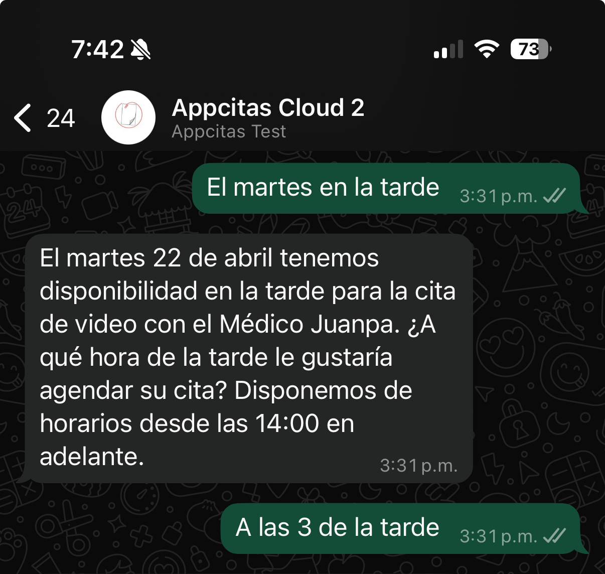 Appcitas | Automatiza tus citas por WhatsApp con un asistente virtual que responde por ti ...